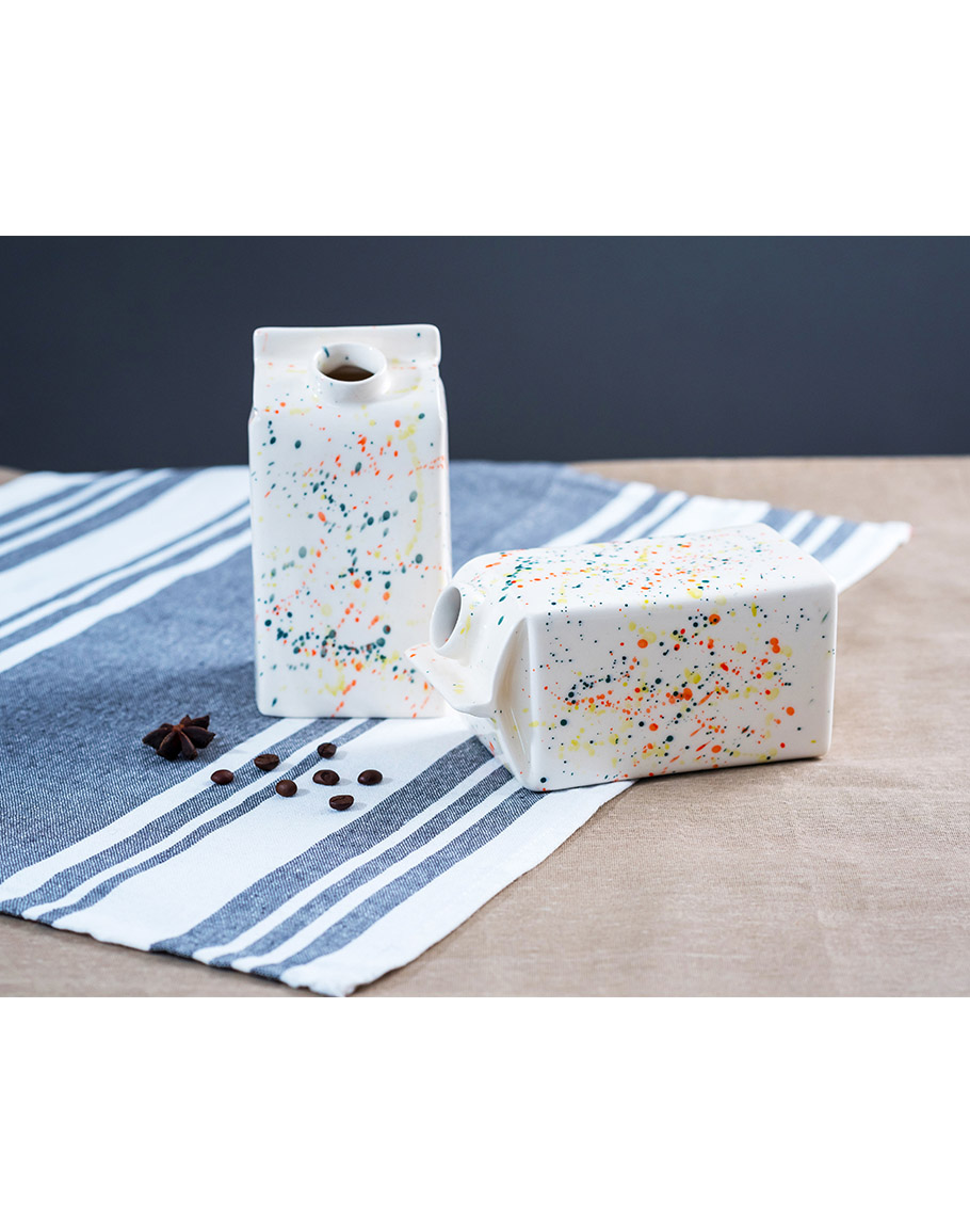 Малка бутилка/ваза COLORFUL SPLASHES